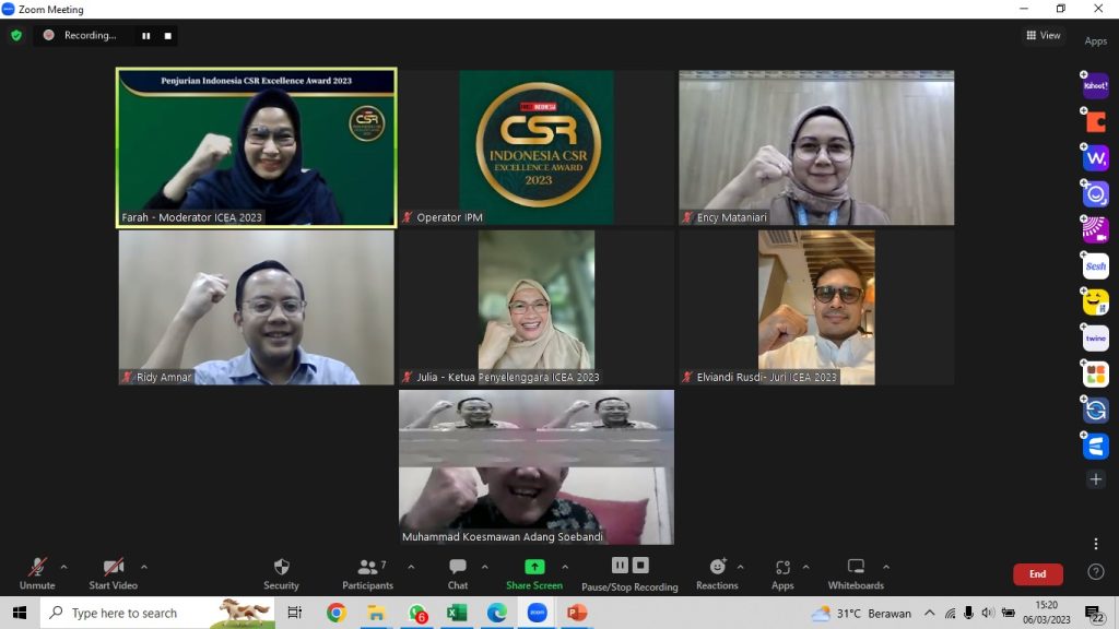 Ikuti Kegiatan Wawancara Penjurian ICEA 2023, PT Bank JTrust Indonesia Tbk Paparkan Kontribusi ...