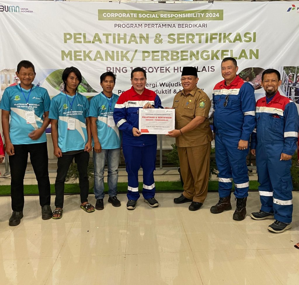 Komisaris Utama PGE Luncurkan Program CSR 2024 Saat Kunju...